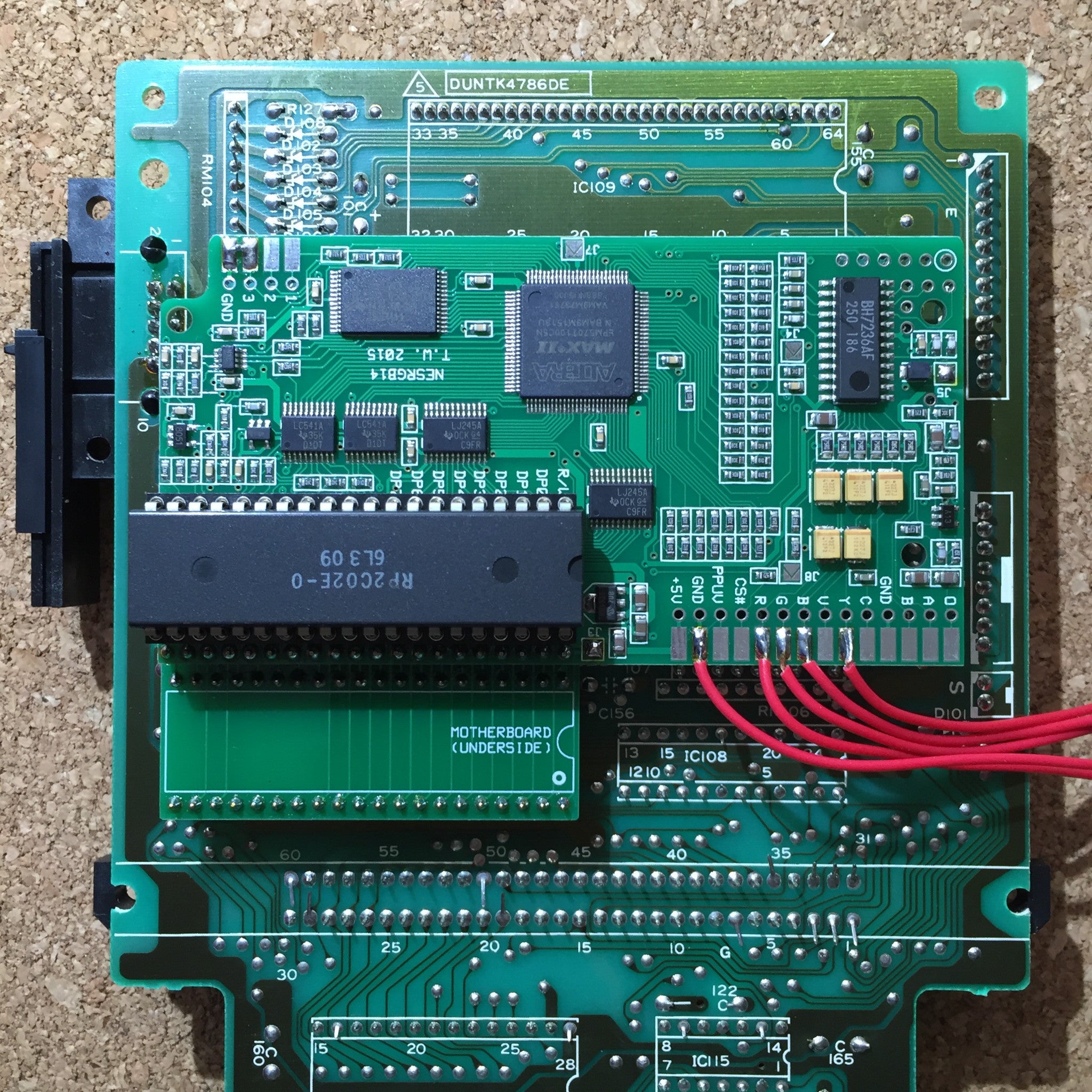 NESRGB Modded Twin Famicom set (AN-505-BK) - RetroAsia