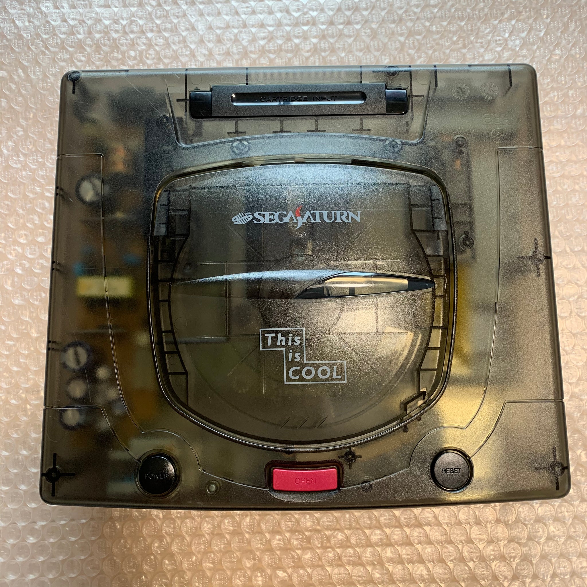 Skeleton Sega Saturn set - Region Free with RGB cable - RetroAsia