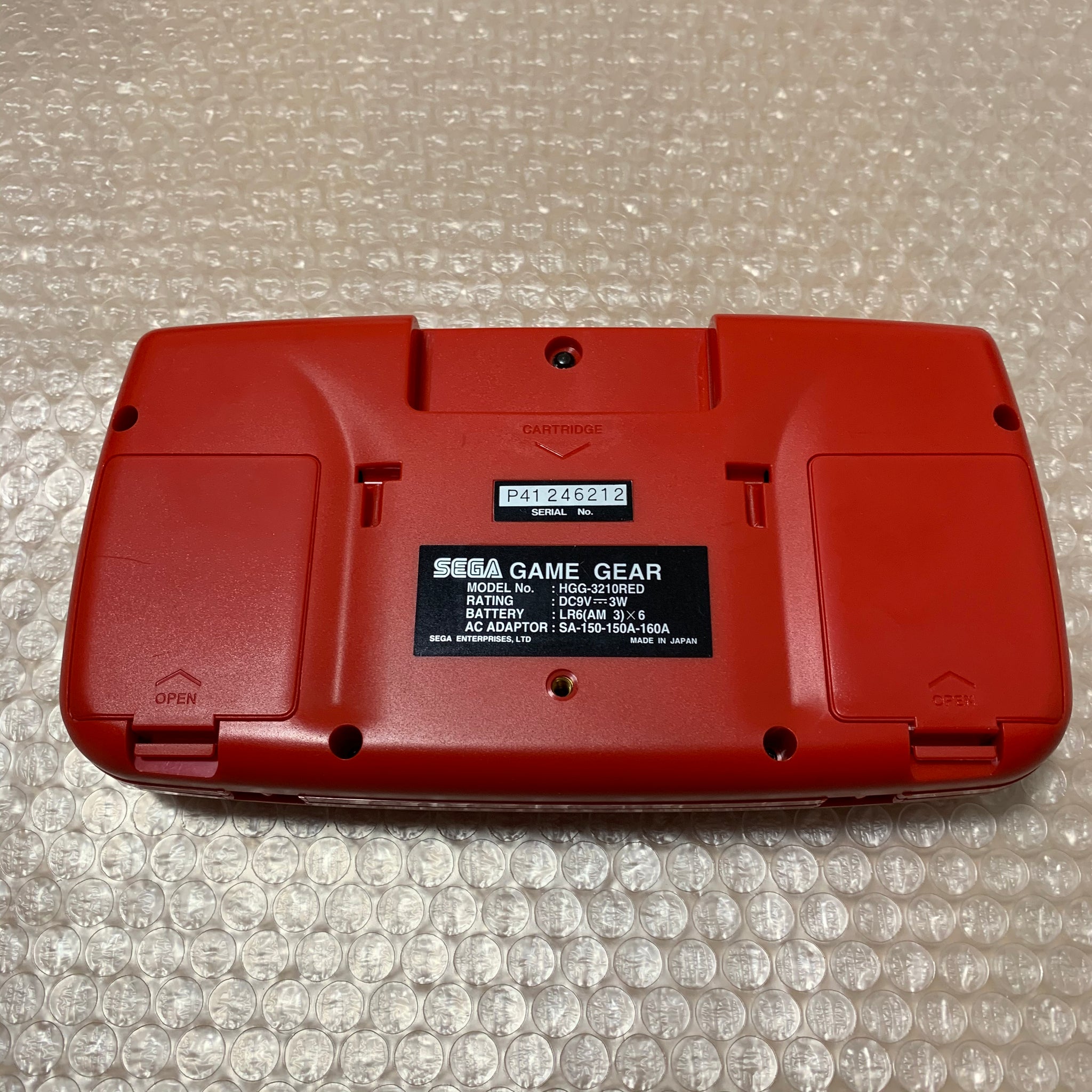 Boxed Red Game Gear with McWill LCD screen set - RetroAsia