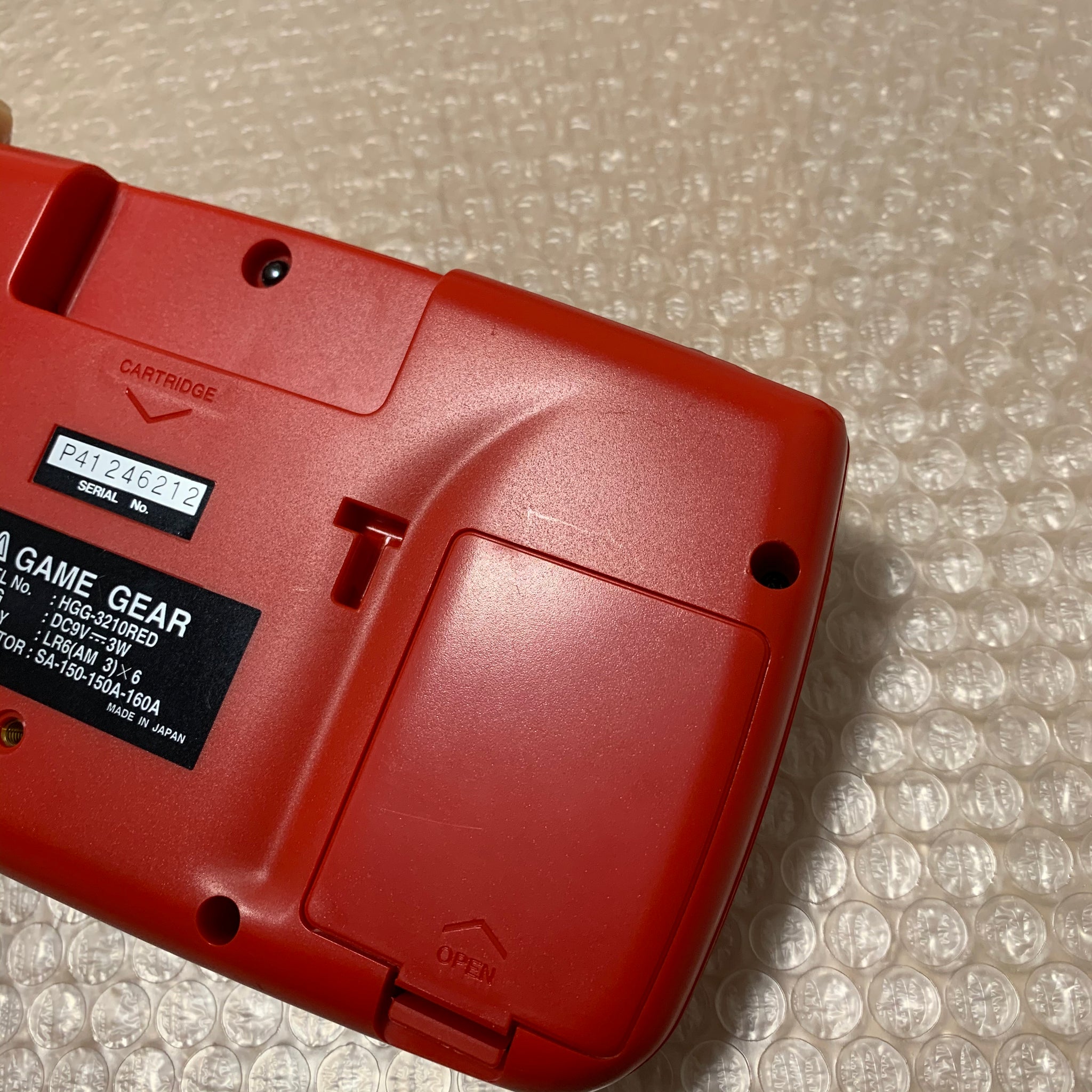 Boxed Red Game Gear with McWill LCD screen set - RetroAsia