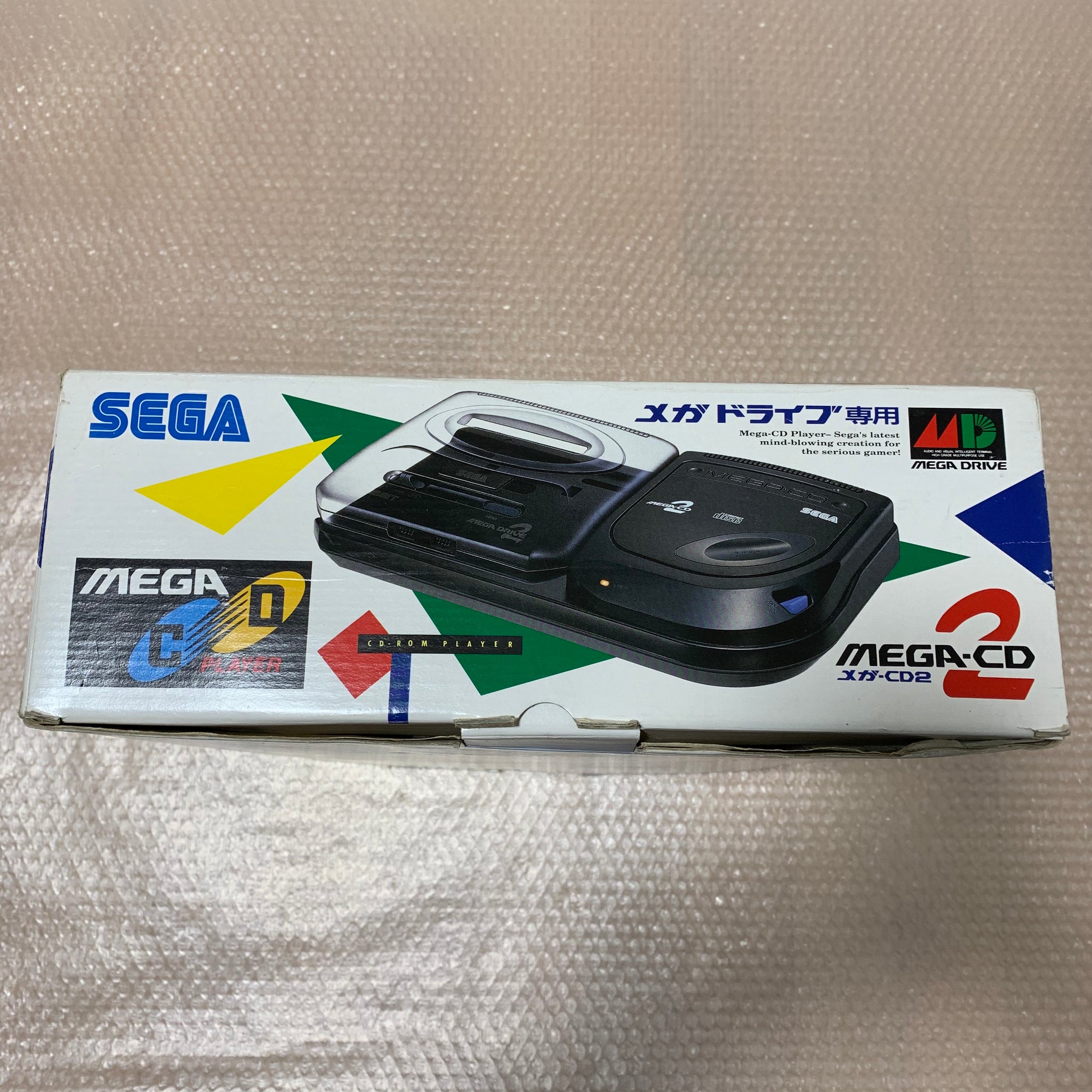 Boxed Megadrive + Mega-CD 2 set - Region Free with RGB cable - RetroAsia
