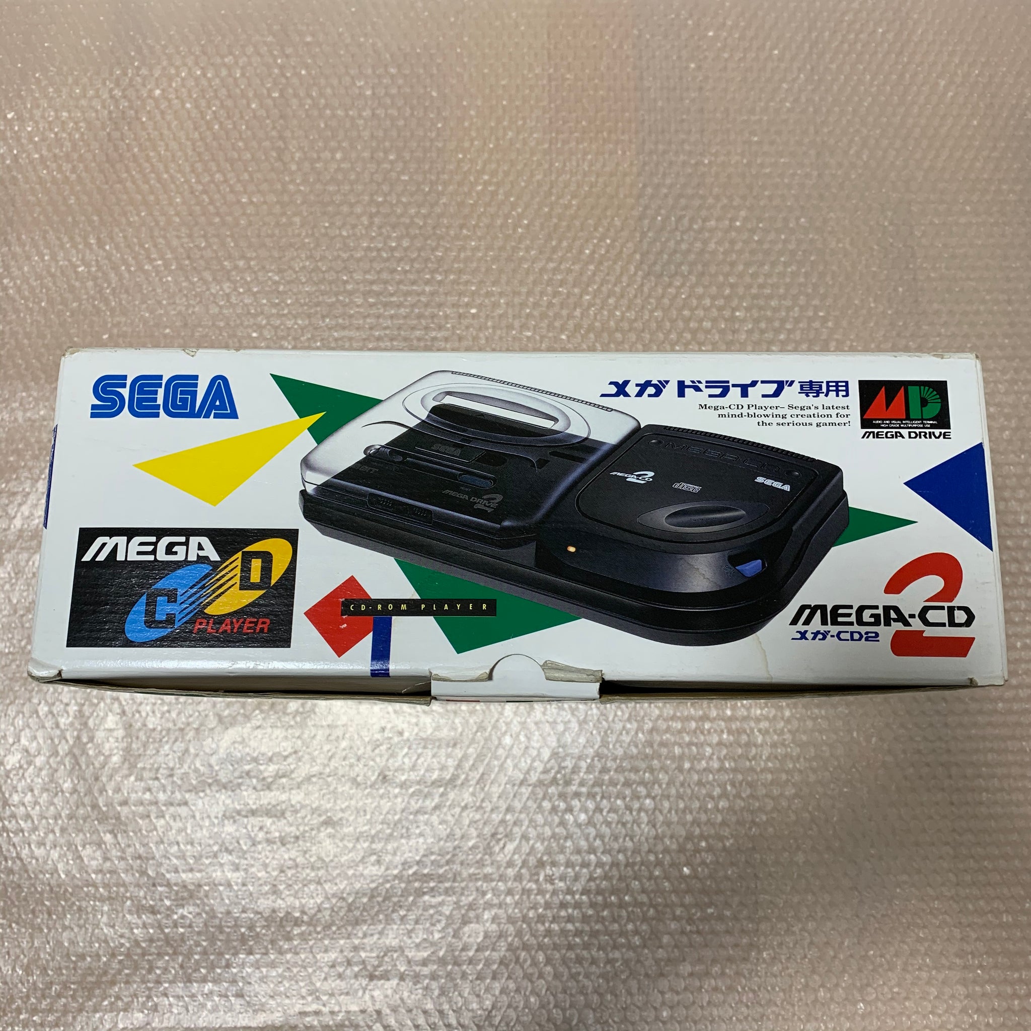 Boxed Megadrive + Mega-CD 2 set - Region Free with RGB cable - RetroAsia