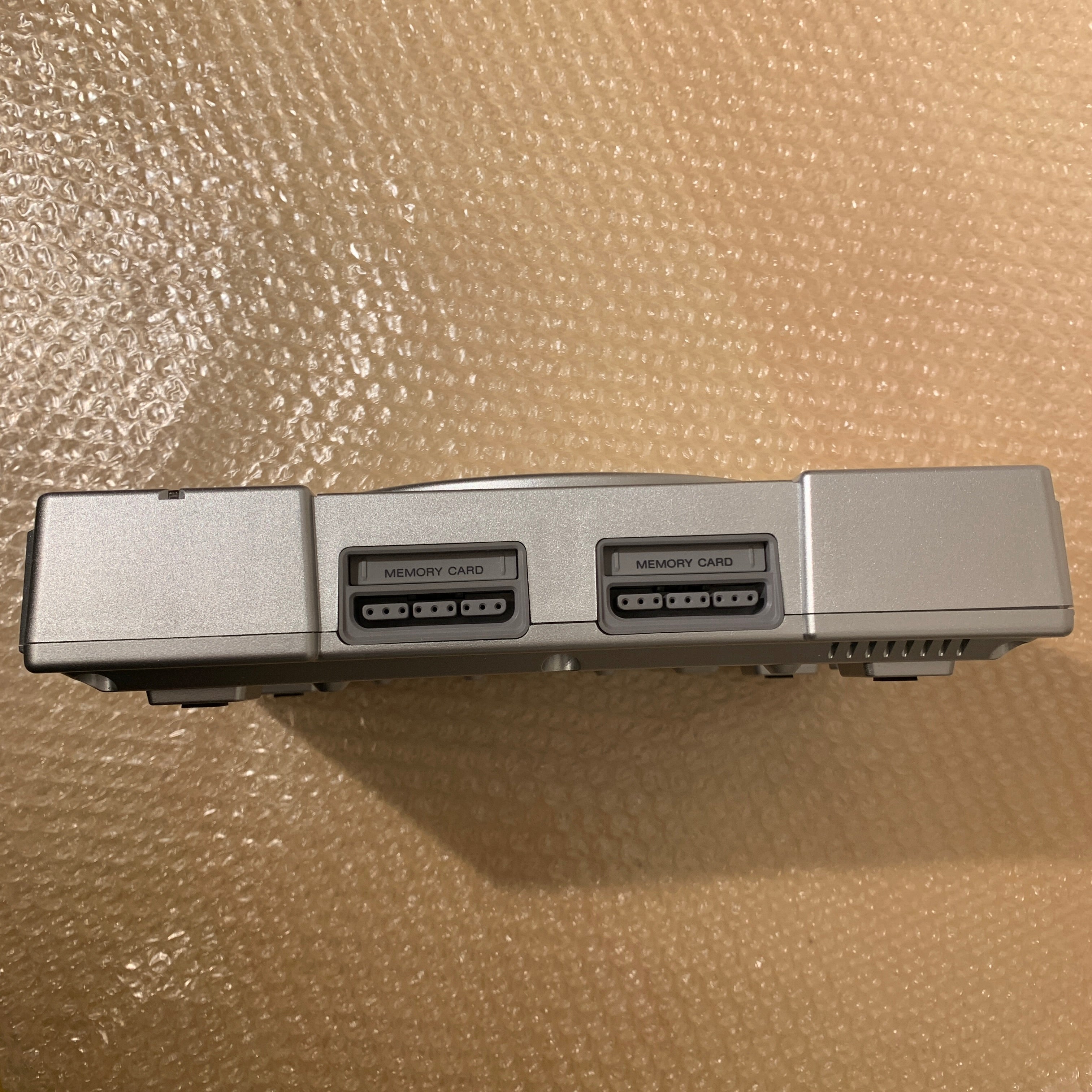 Silver PS1 with Xstation ODE kit and Waka Up Scan Converter set - RetroAsia